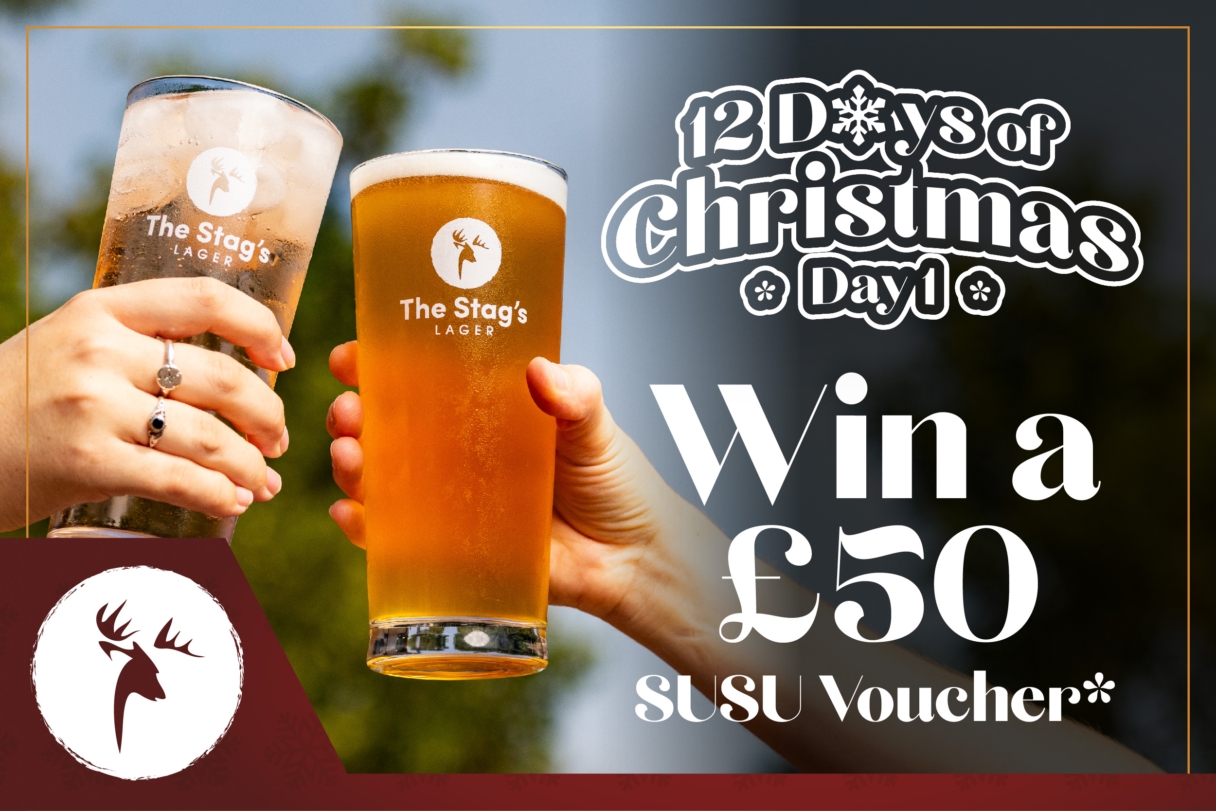 SUSU - Day 1 of SUSU’s 12 Days of Christmas - Win a £50 SUSU Voucher