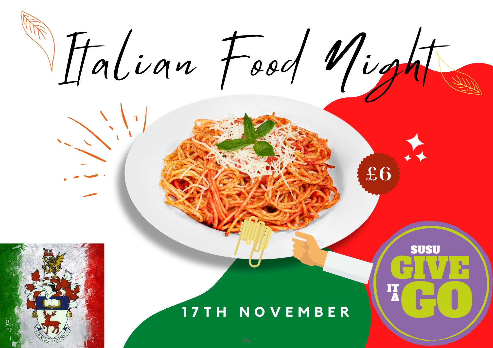 SUSU - GIAG Italian Food Night
