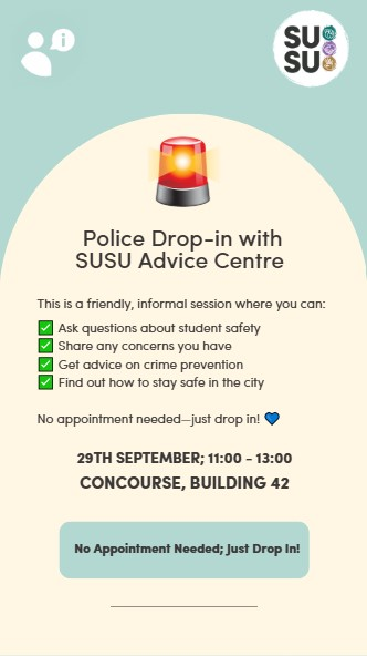 SUSU - Police BEAT surgery